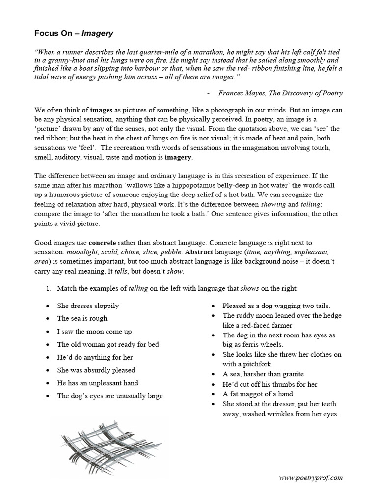 Focus On - Visual, Auditory and Tactile Imagery | PDF | Senses | Image