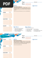Lancer - Character Sheets | PDF