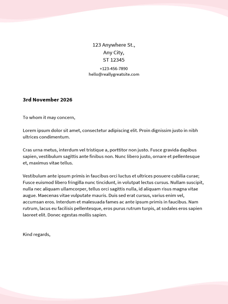 White Bordered Welcome Letter To The Students School Letter | PDF