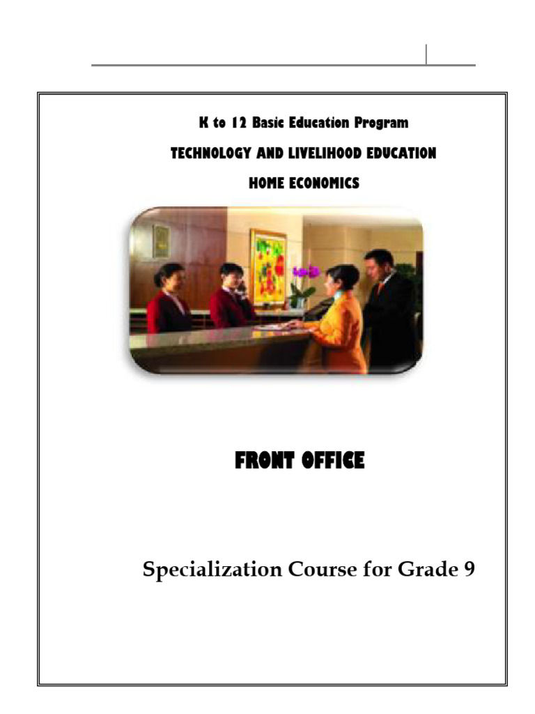 LM Front Office | PDF | Entrepreneurship | Learning