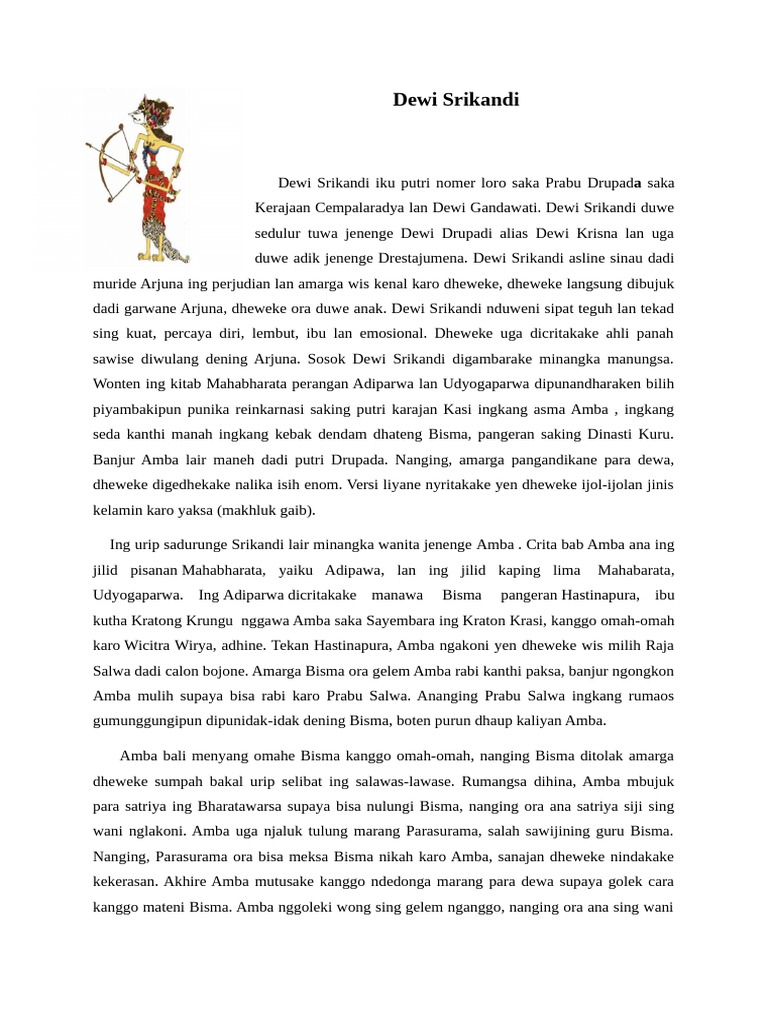 Wayang Nabila Falihah Zulfa Revisi | PDF