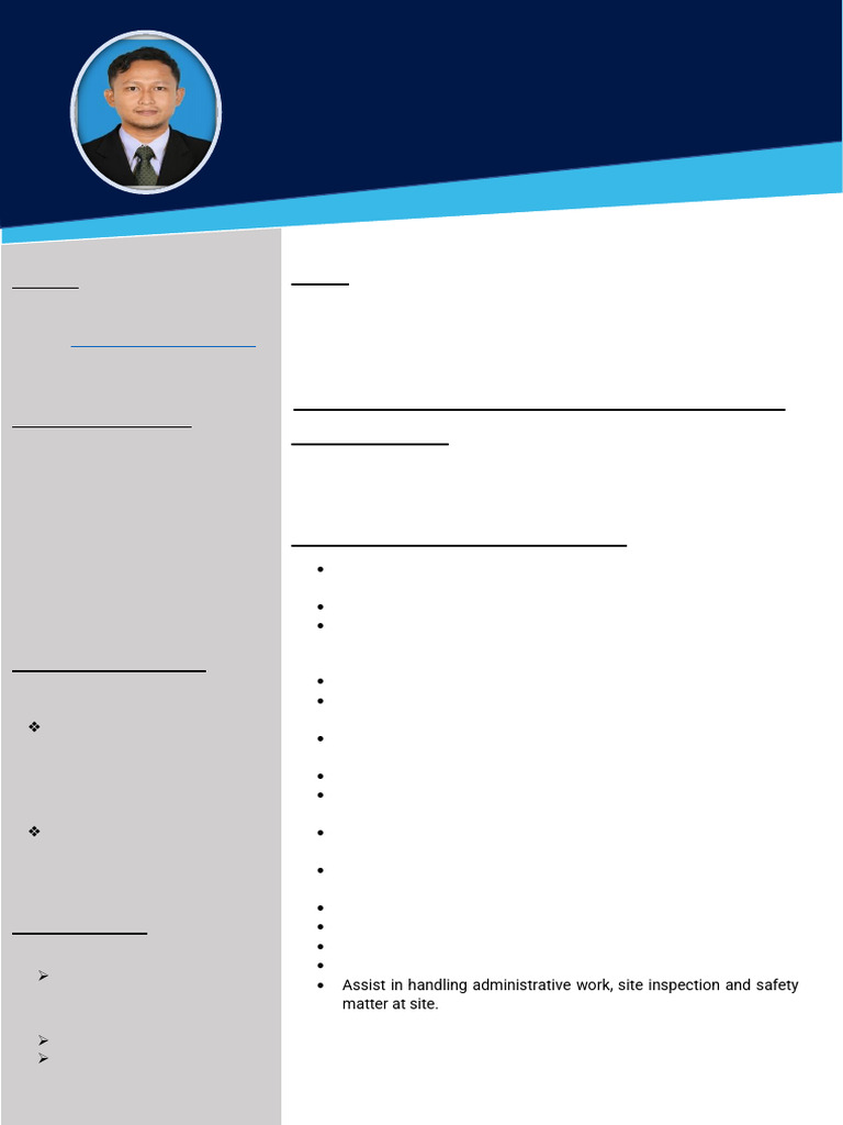 Civil Engineer Resume Overview | PDF