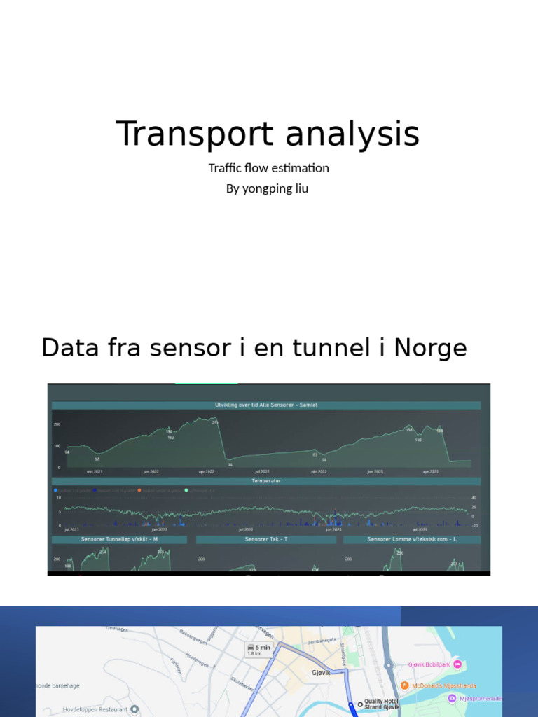 Updated Transport Flow Analysis | PDF | Traffic | Bayesian Inference