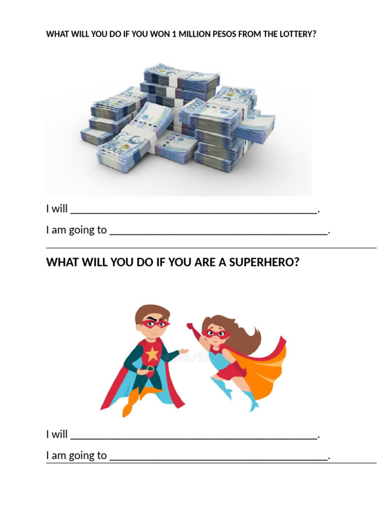 Creative "What If" Scenarios Worksheet | PDF