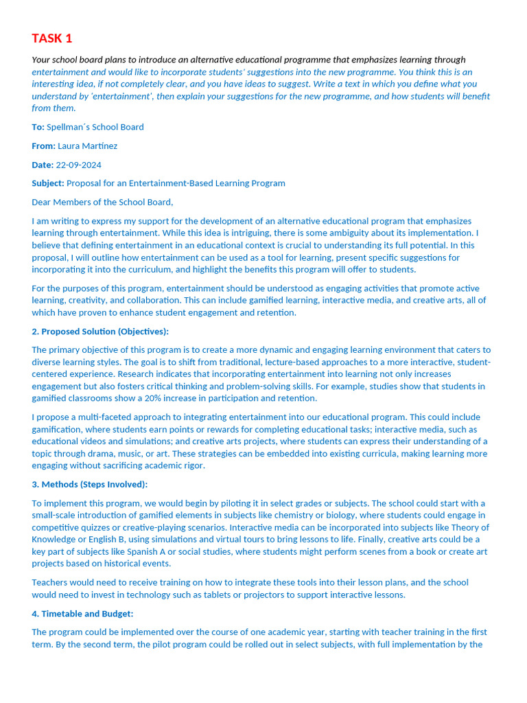 TASK PROPOSAL L | PDF | Waste | Waste Management