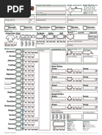Starfinder 2e Character Sheet | PDF | Role Playing Games