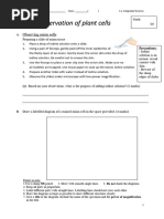 SBA 1,2,3 - Cells | PDF | Drawing | Onion