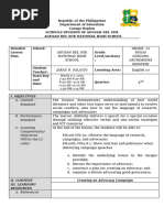 Purposes of Literary Text DLP | PDF | Lesson Plan | Storytelling