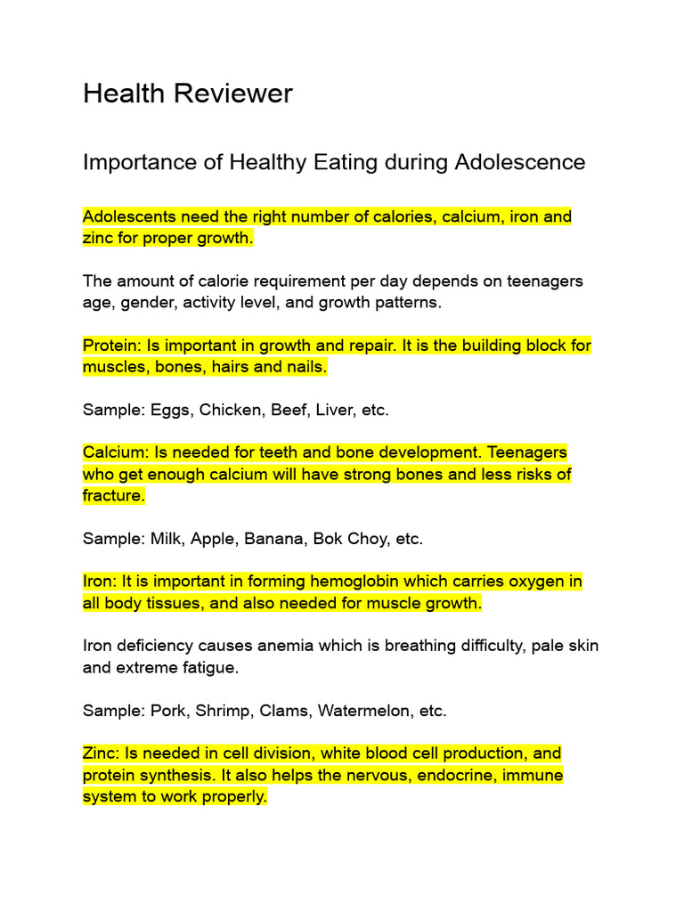 Health Reviewa | PDF