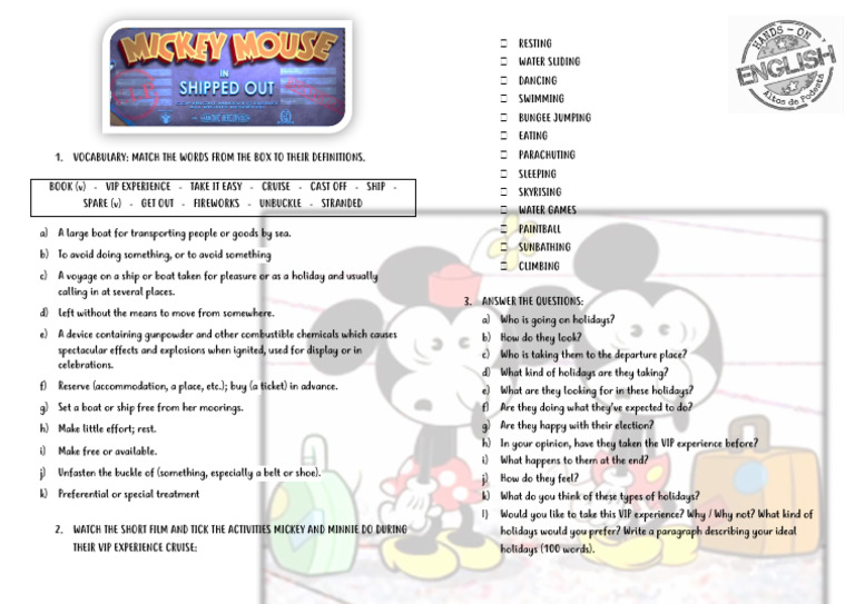 Shipped Out Mickey Mouse | PDF