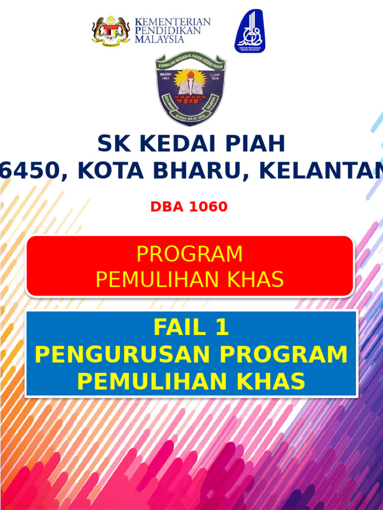 Fail Program Pemulihan | PDF