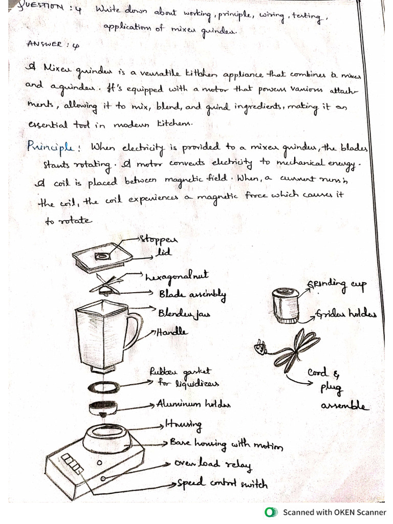 Mixer Grinder | PDF