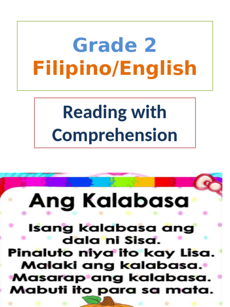 Grade 2 REMEDIAL READING IN FIL AND ENG | PDF