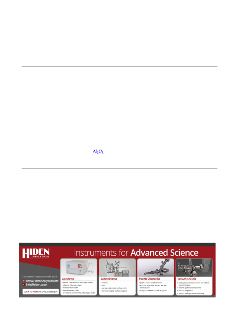 Measurement of Reactive and Condensable Gas Permeation Using A Mass ...