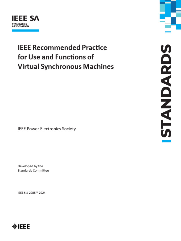 2988-2024 IEEE Standard VSG | PDF | Power Electronics | Patent