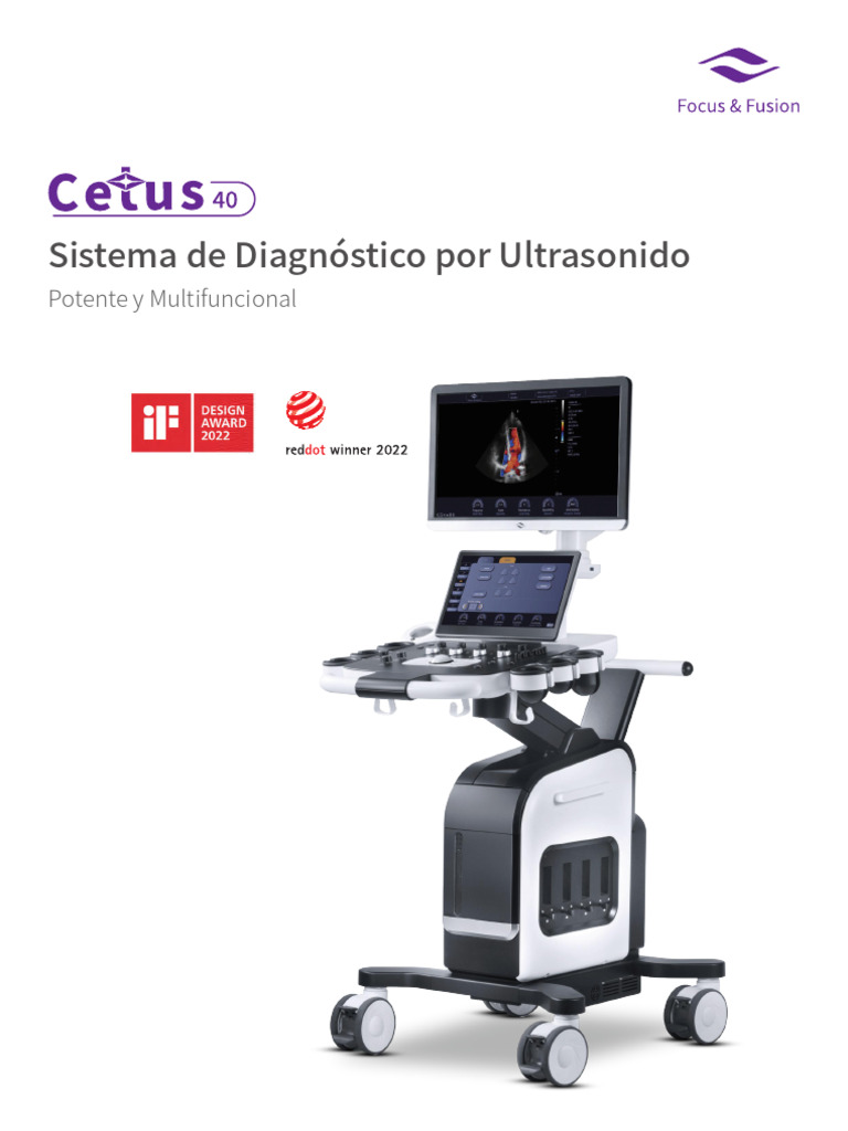 Cetus 40: Ultrasonido Multifuncional | PDF | Ultrasonido