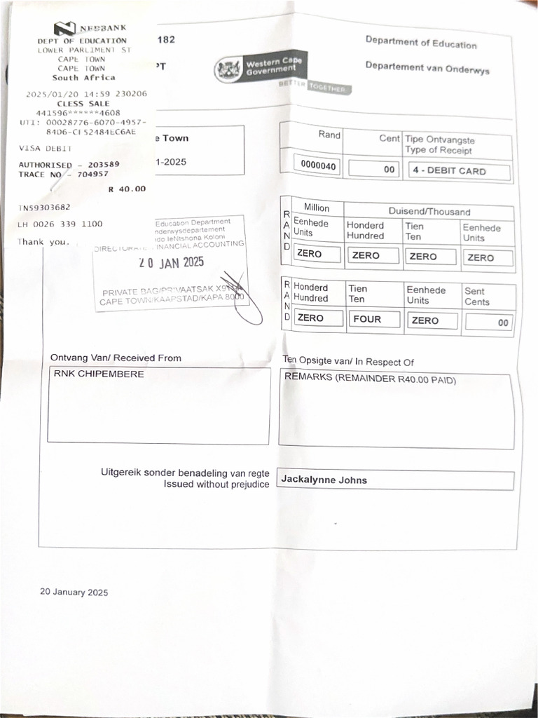 Payment For Remark | PDF