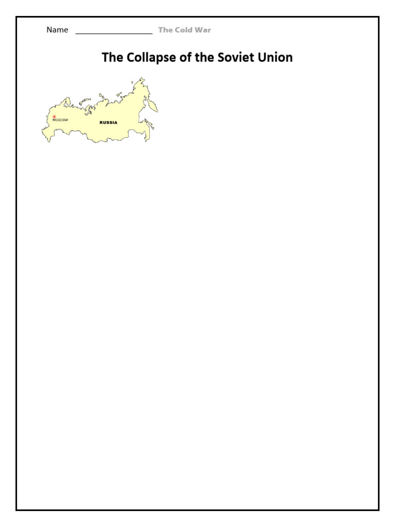 The Colapse Od Soviet Union | PDF