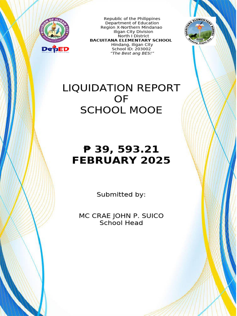 03 Liquidation Cover Page | PDF