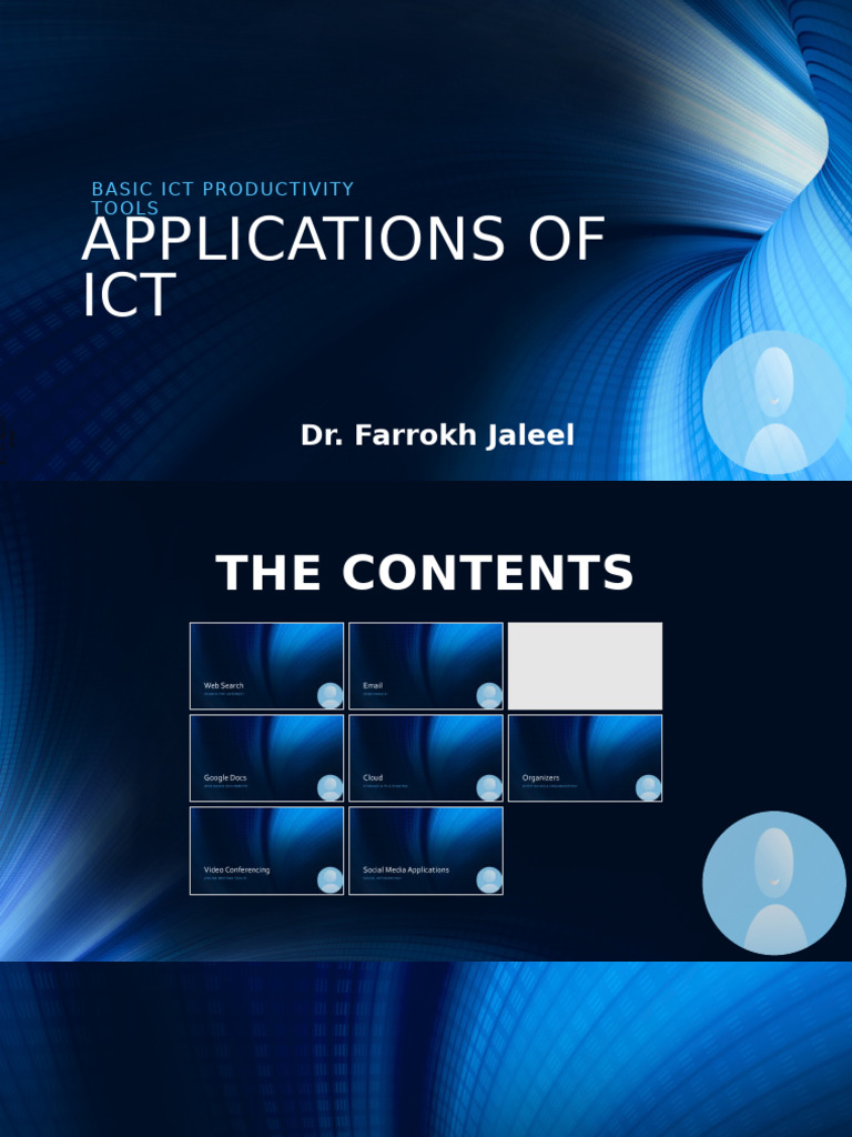 Essential ICT Productivity Tools Guide | PDF | Microsoft ...