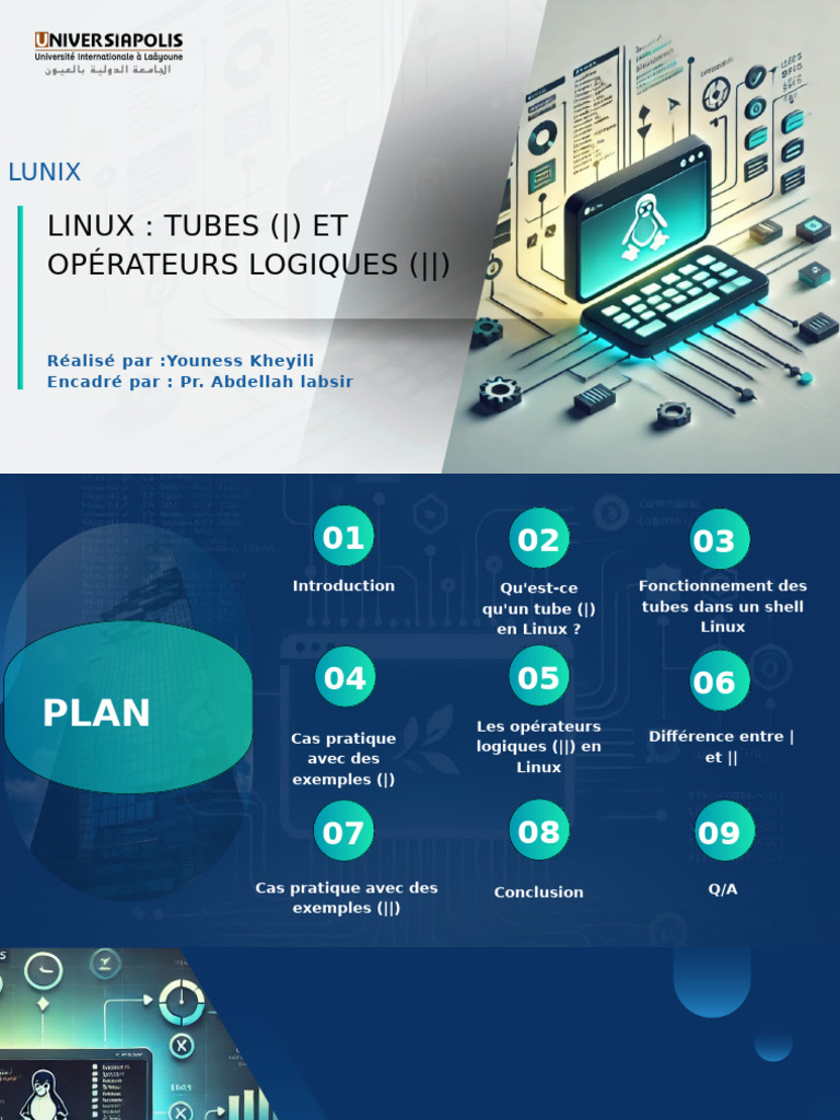 Linux Tubes () Et Opérateurs Logiques () | PDF | Logiciel gratuit | Logiciel multiplateforme