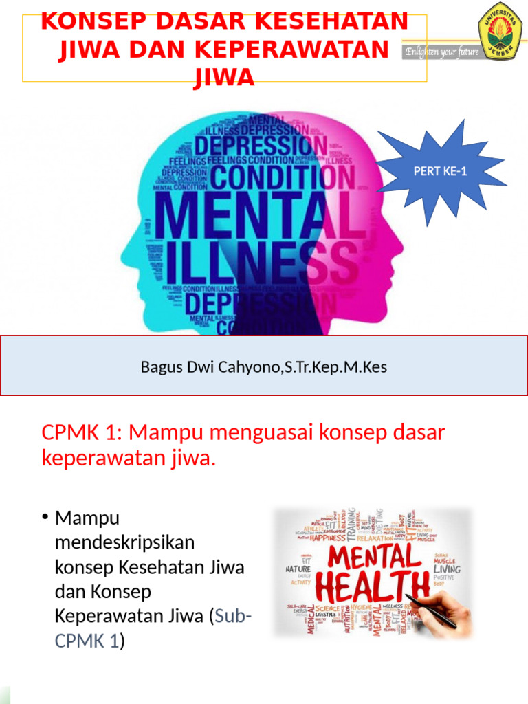 Konsep Dasar Kesehatan Jiwa Dan Keperawatan - Jiwa | PDF