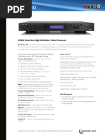 CRESTRON Ss HD-PS402 | PDF | Hdmi | Electronics