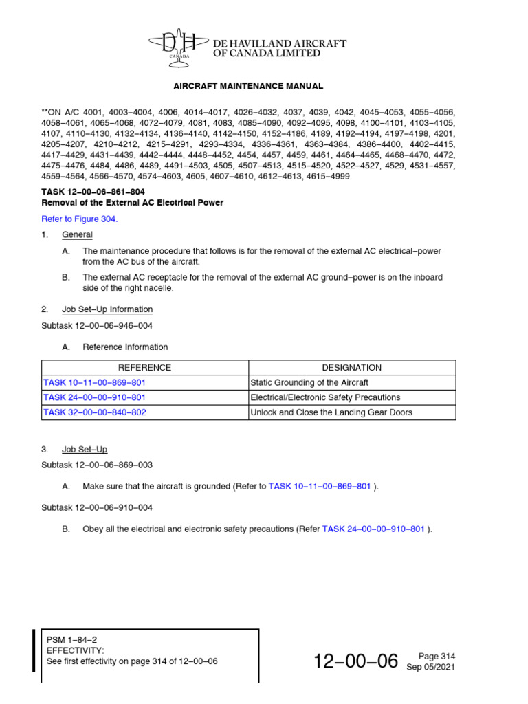 q400 Removal of External Power | PDF | Power Engineering | Electronics