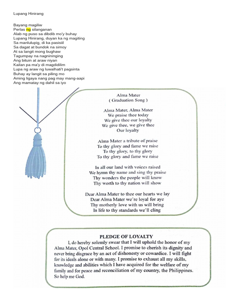 Graduation Song | PDF