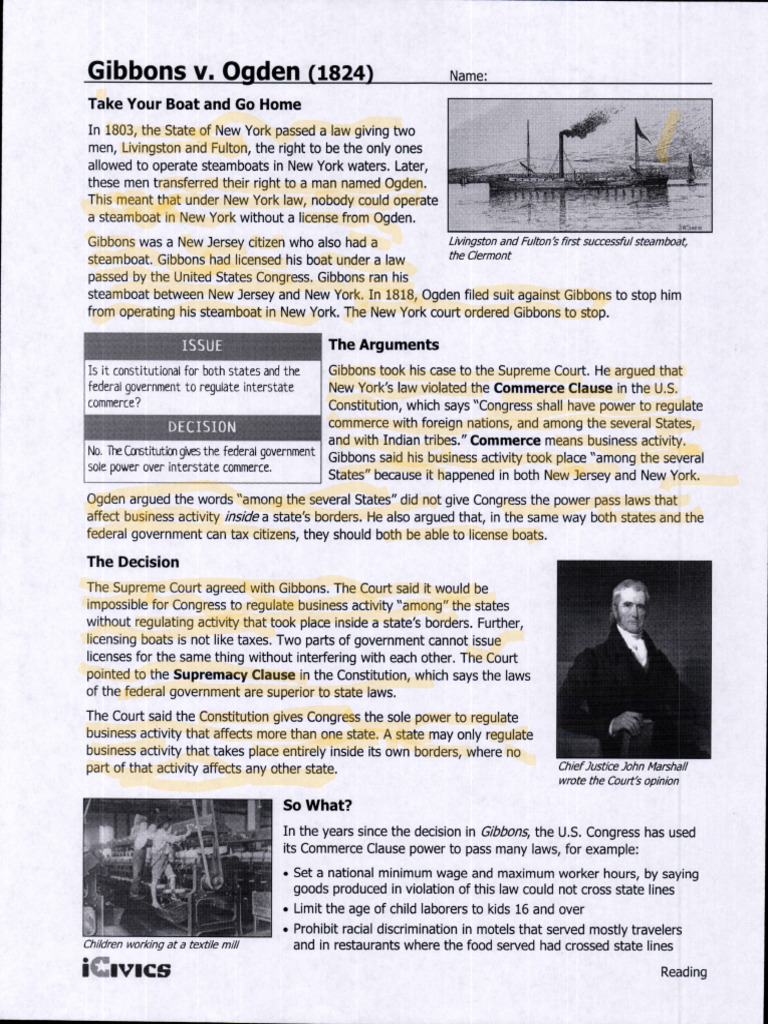 Gibbons v. Ogden Scan | PDF