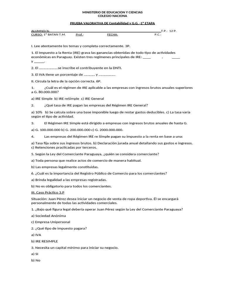 Material 1ro BTA | PDF