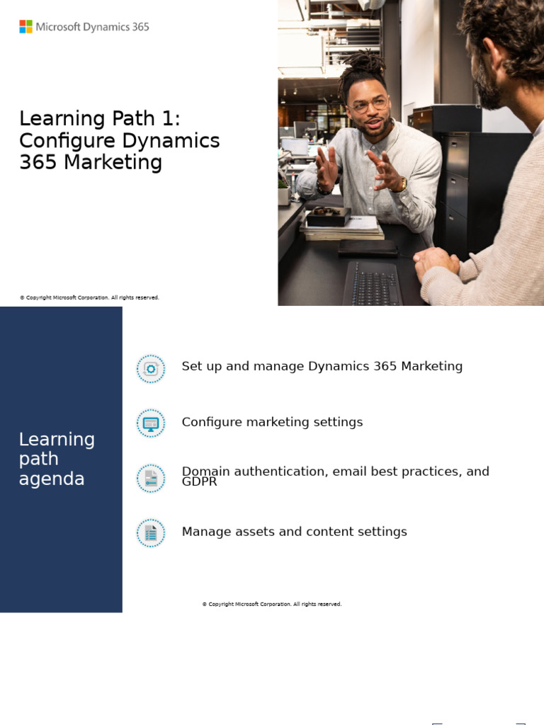 MB 220T00A ENU PowerPoint - 01 | PDF | Library (Computing) | Linked In