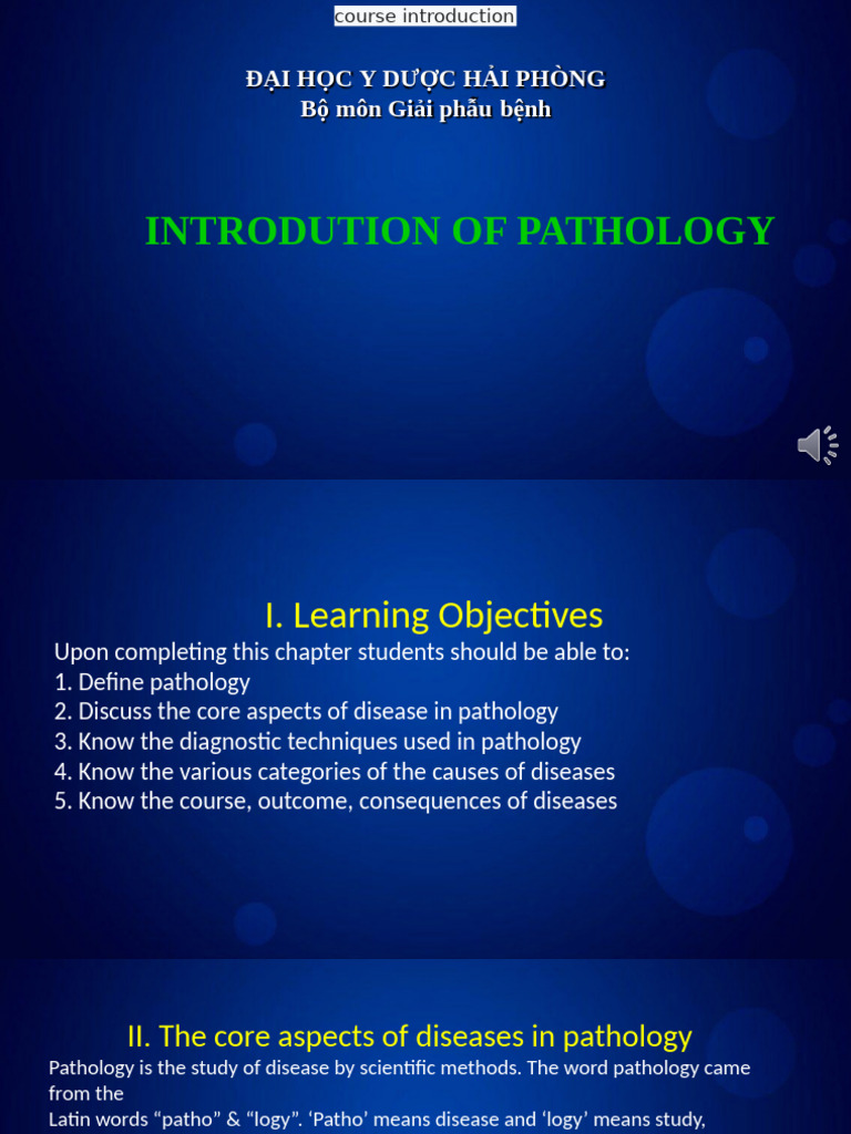Introduction of pathology | PDF | Cytopathology | Pathology
