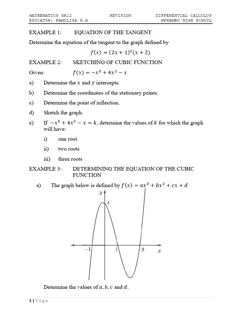 CUBIC GRAPHS, EQUATIONS AND APPLICATIONS | PDF