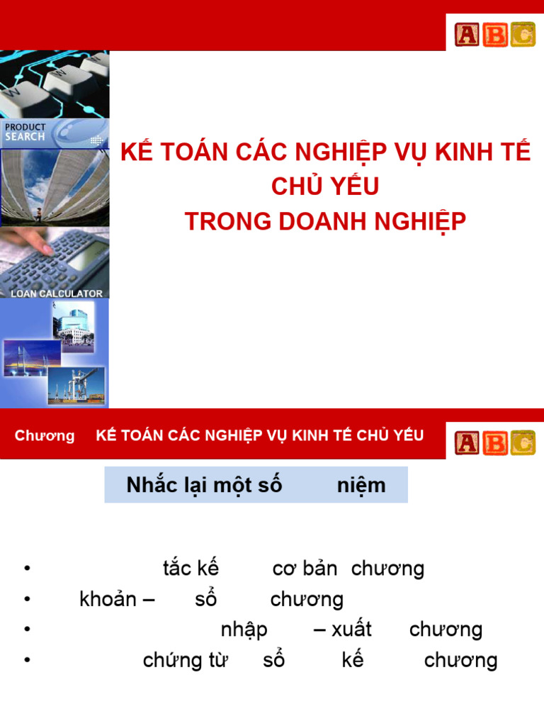 Chuong 6 - KT Cac Nghiep Vu Kinh Te Chu Yeu Trong DN | PDF