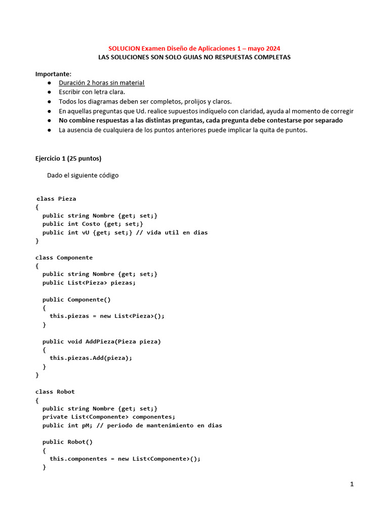 DA1 202405se | PDF | Desarrollo guiado por pruebas | Desarrollo de software