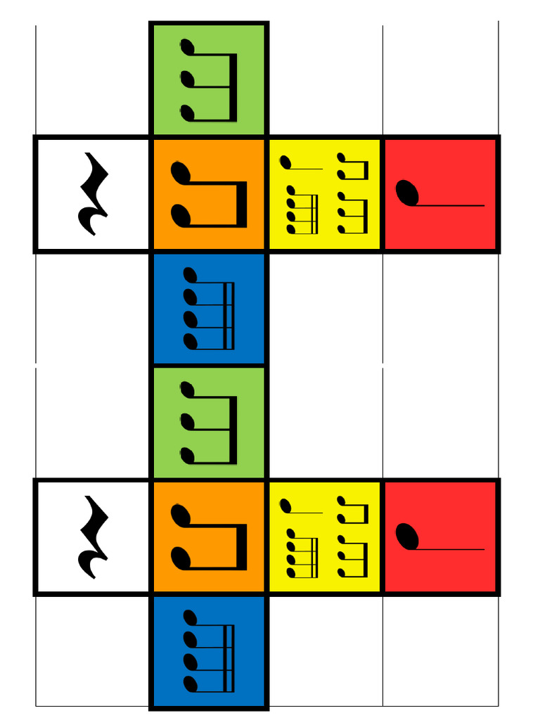 Dados Notas Musicales | PDF