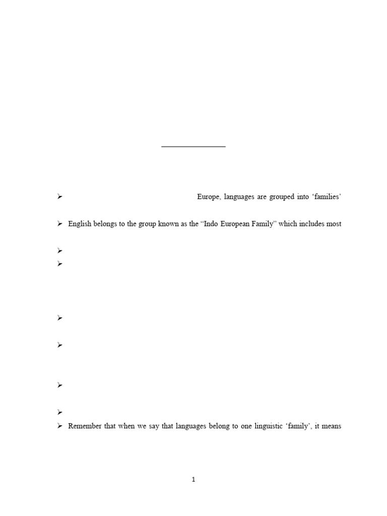 Engl 121 History of English Notes | PDF | Grammatical Gender | English ...