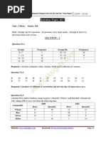 1st Year Statistics Chapter 2 Notes | PDF | Khyber Pakhtunkhwa | Islamabad