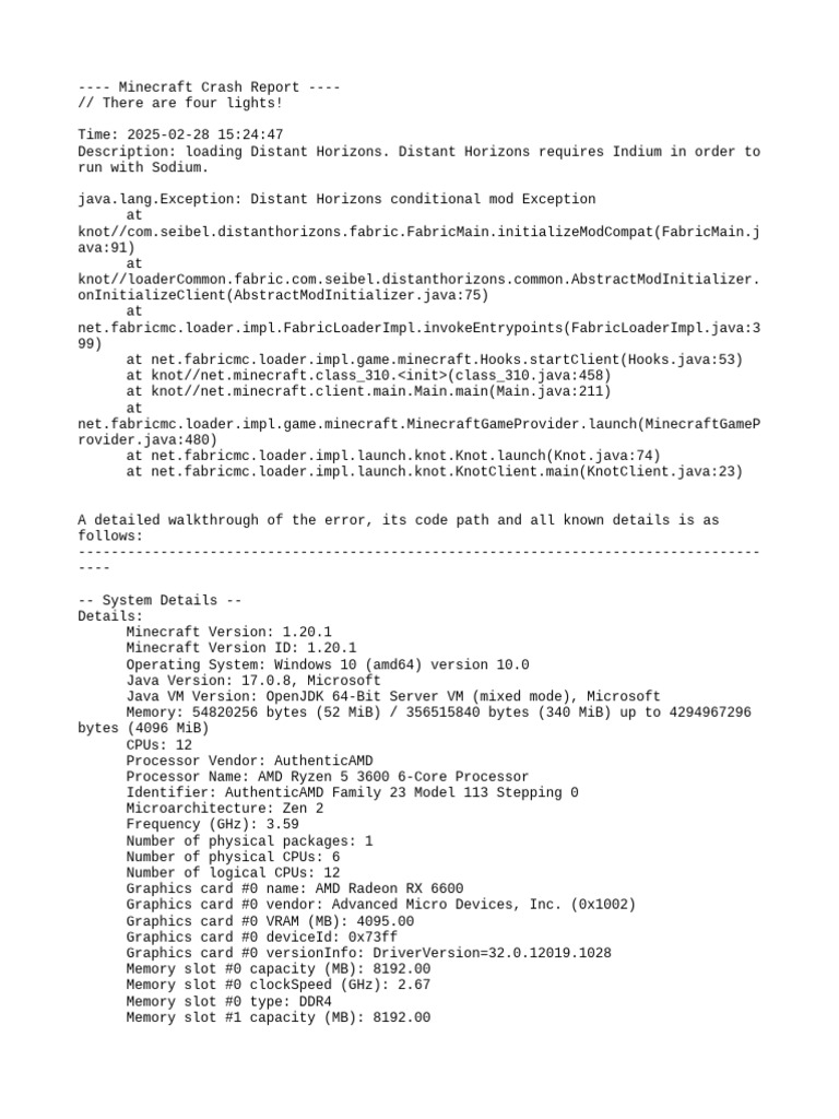 Crash 2025 02 28 - 15.24.47 Client | PDF | Java (Programming Language) | Computer Architecture