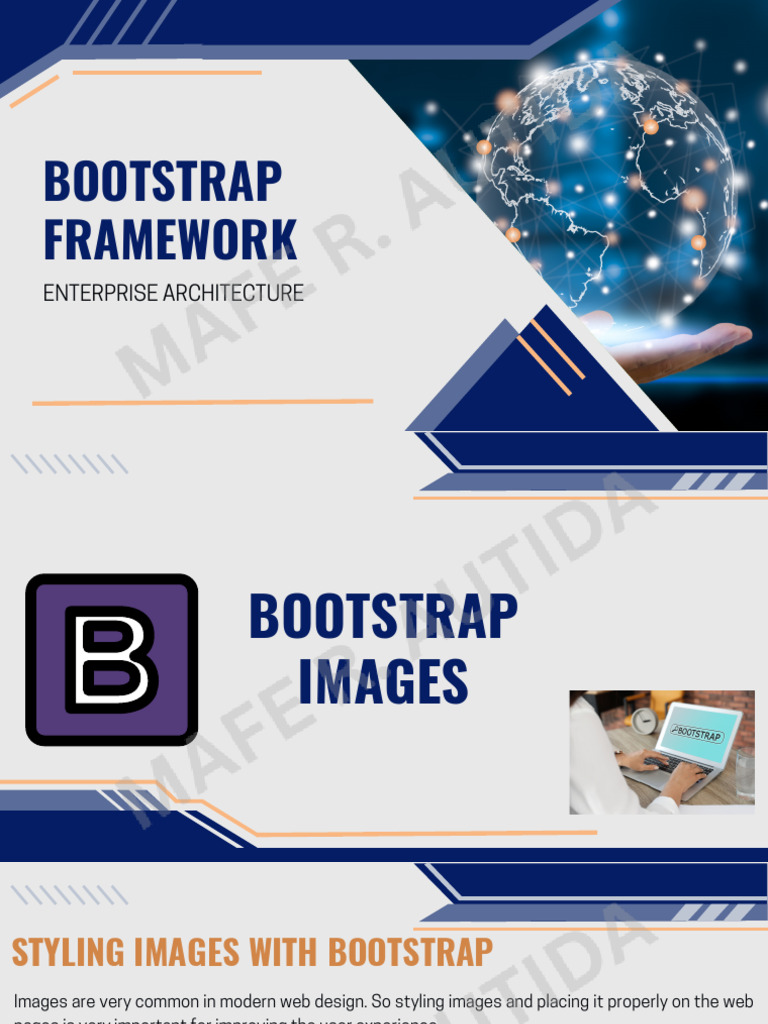 Bootstrap Framework - Images Nav | PDF | Bootstrap (Front End Framework) | Menu (Computing)
