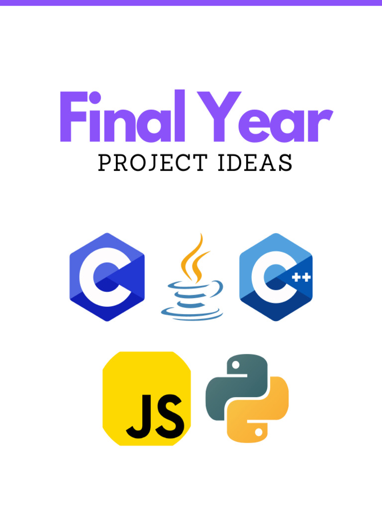 2025 Final Year Project Ideas for IT | PDF