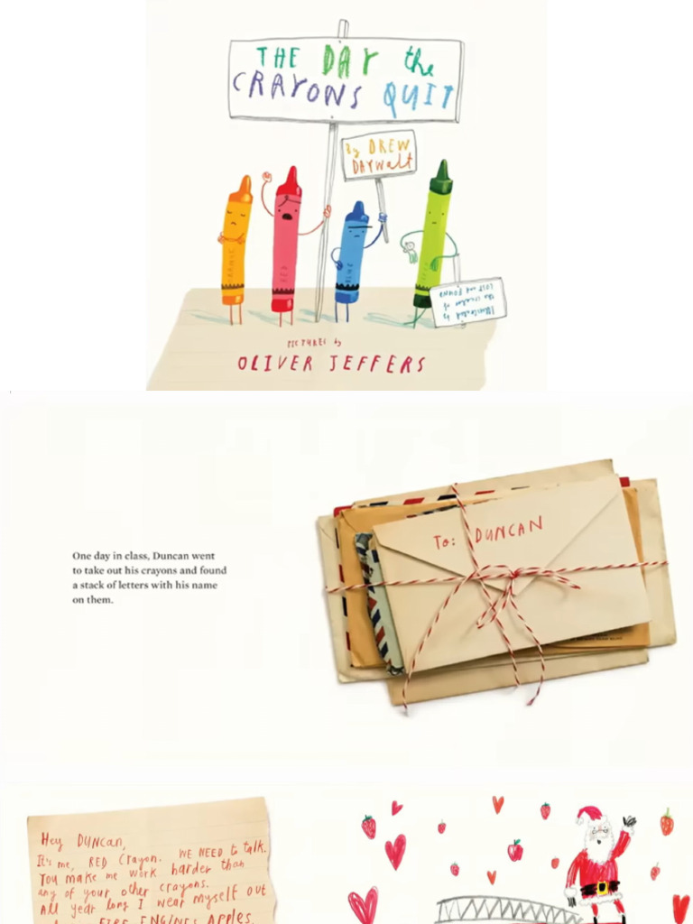 The Day Crayons Quit | PDF