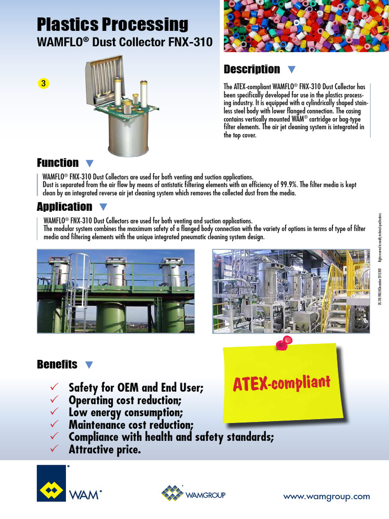 DS PlasticsProcessing WAMFLO ATEX 1214 ENG | PDF | Valve | Mechanical ...