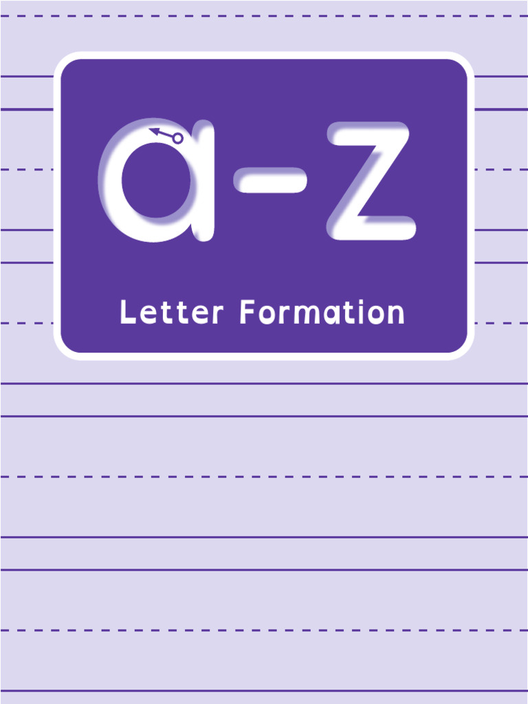 Letter Formation Practice Worksheets | PDF