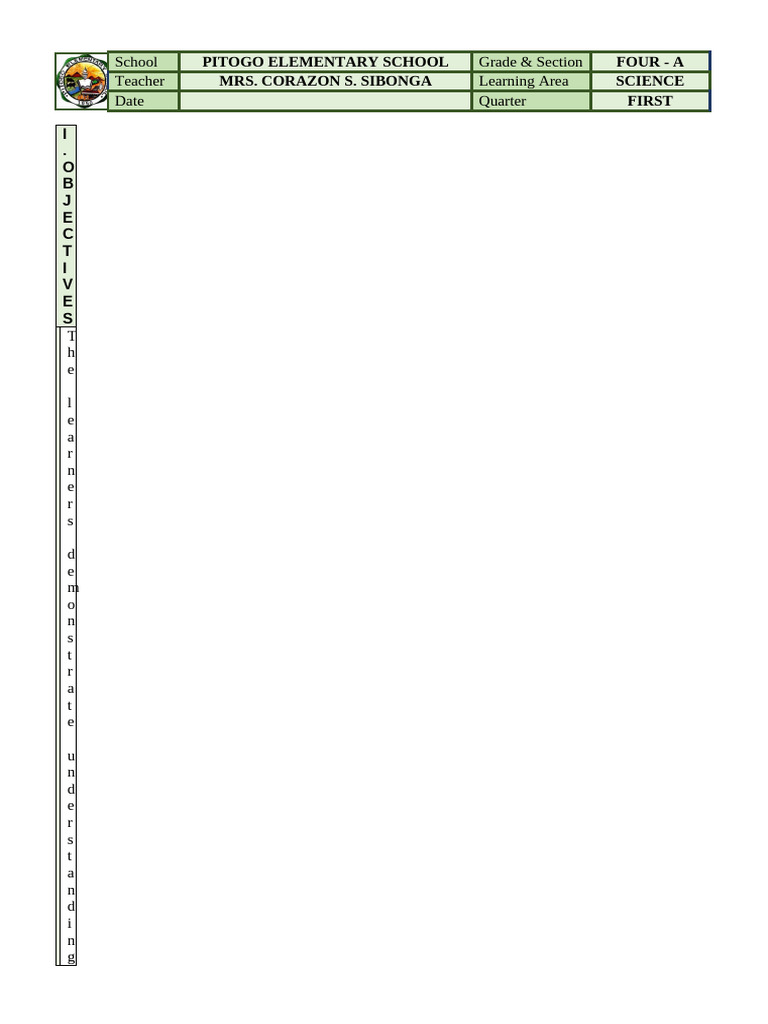 COT 1-G4-Science-Decay | PDF | Decomposition | Soil