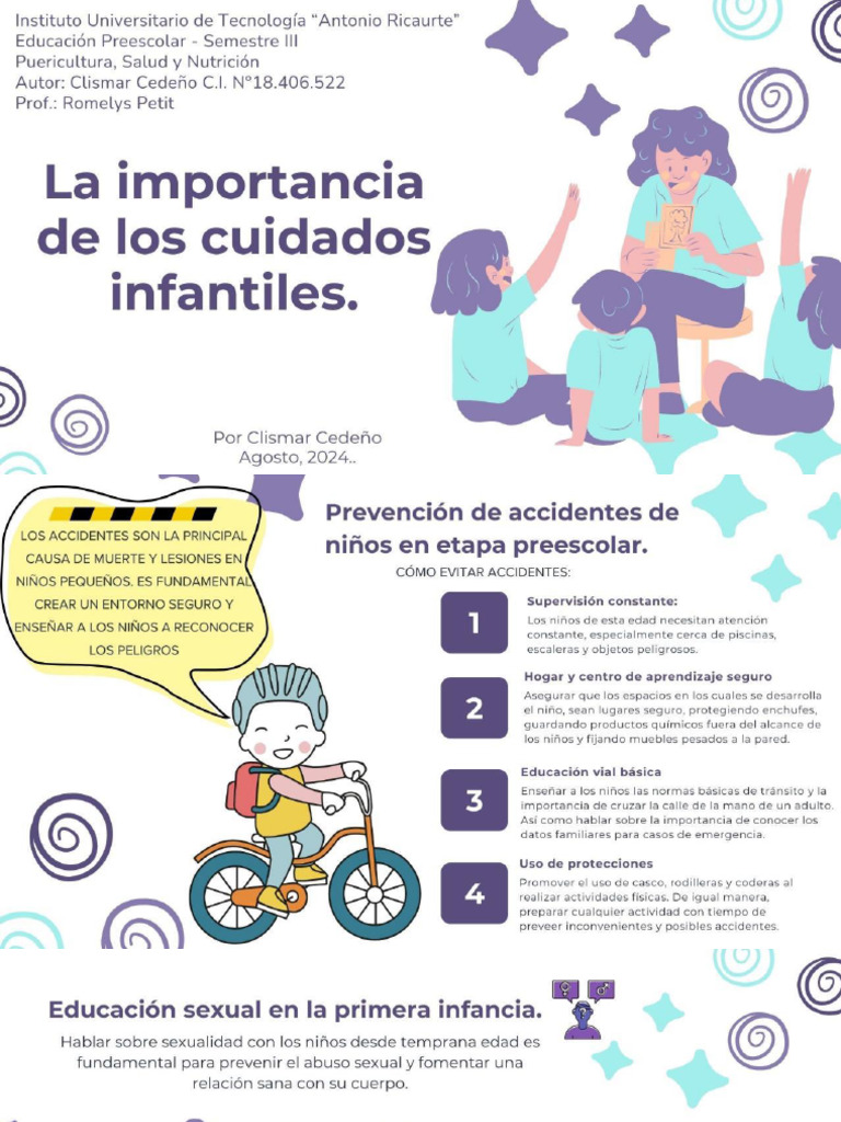 Cuidados Infantiles - Presentación | PDF