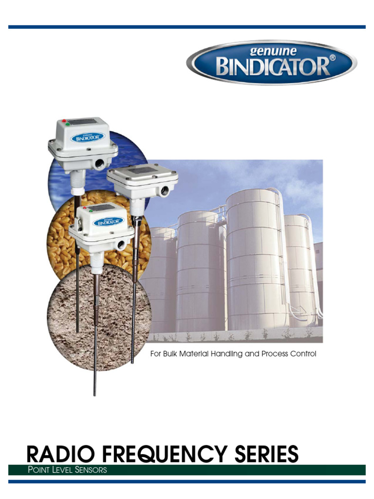 Bindicator RF Level Sensors Overview | PDF | Capacitor | Electricity