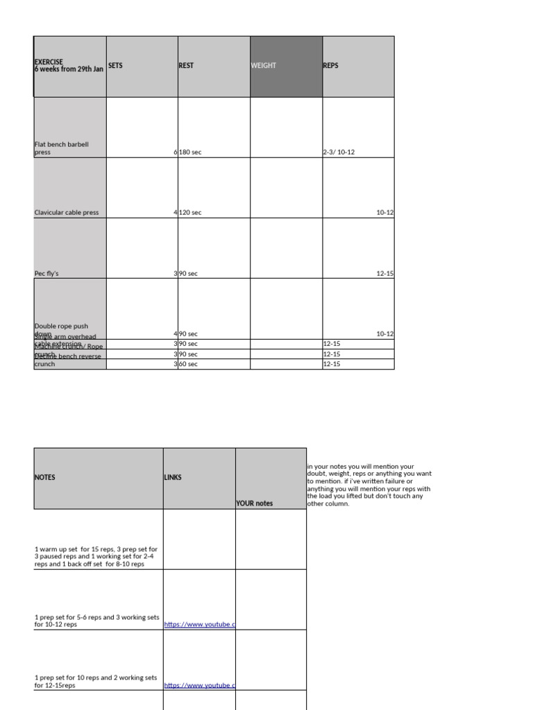 Sumitisalluneed BENCH Oriented Powerbuilding Program | PDF | Strength ...