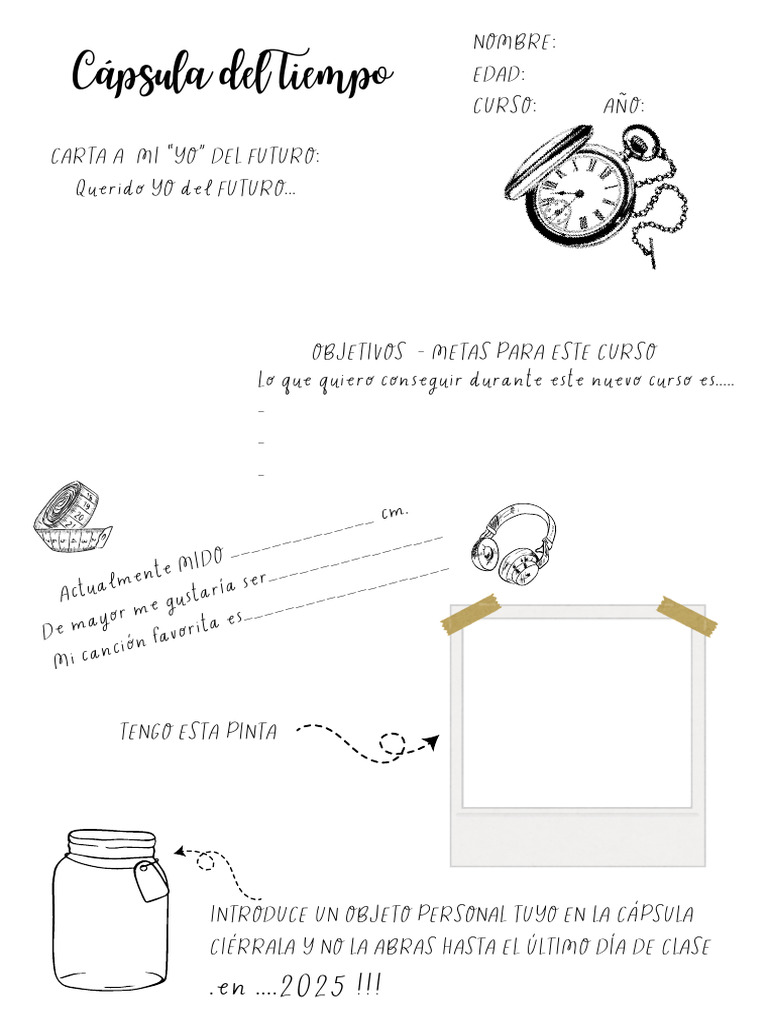 Cápsula Del Tiempo | PDF